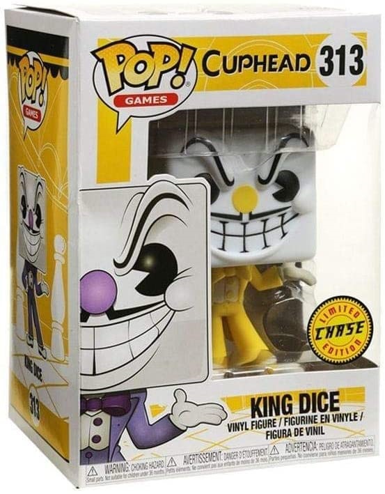 FUNKO POP Chase de King Dice de Cuphead