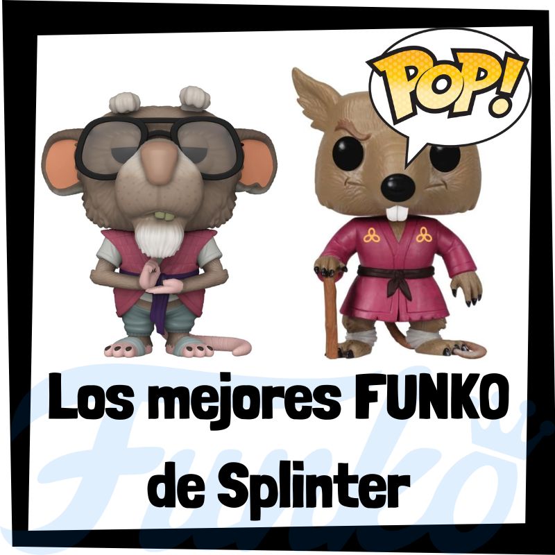 FUNKO POP de Splinter - Maestro Astilla de las tortugas ninja