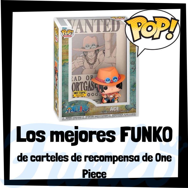 FUNKO POP de carteles de recompensa de One Piece