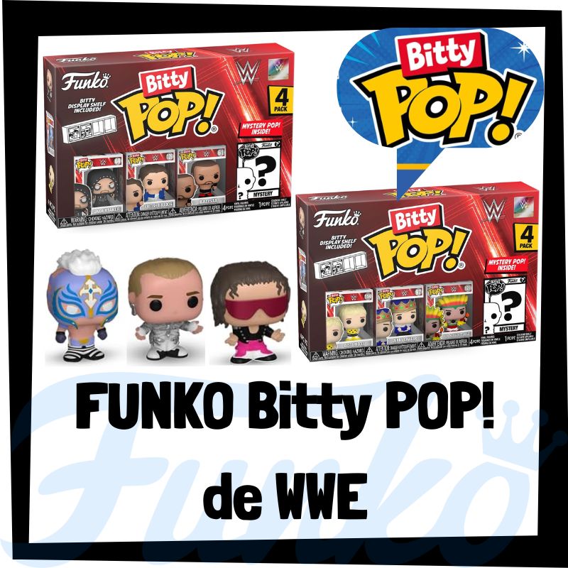 Los mejores FUNKO Bitty POP de WWE